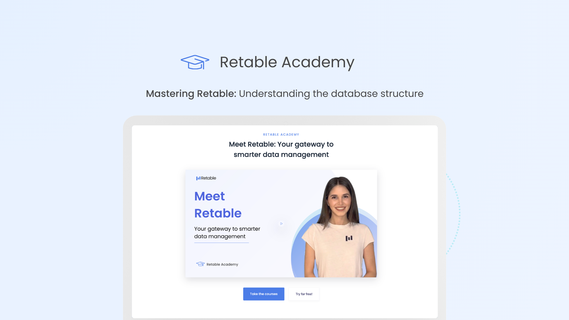 Mastering Retable: Retable's Database Structure